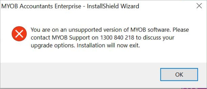 MYOB AE install guide—2020.2 (Australia)
