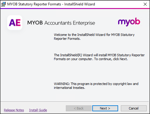 AE/AO Statutory Reporter KB91914283 update (Australia)