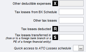 Item 7 - Reconciliation to taxable income or loss
