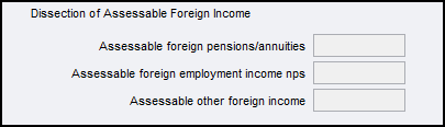 Item 20 - Foreign source income and foreign assets or property