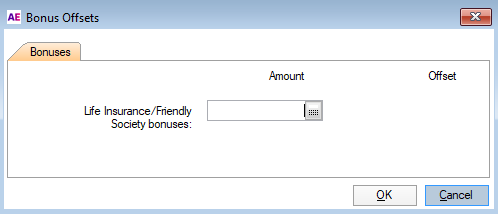 Item 22 - Bonuses from Life Insurance Companies and Friendly Societies