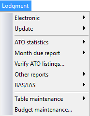 Lodgment Reporting 2024