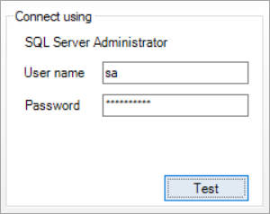 Changing the default password for 'sa' username in SQL