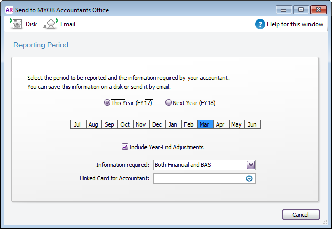 Exporting transactions from MYOB AccountRight to import into MAS