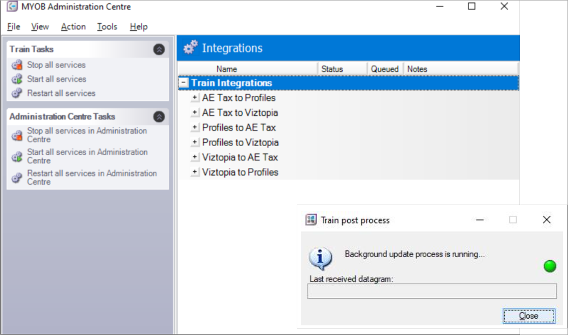 Moving from Series 6 & 8 integration (Admin centre) to PM Plus