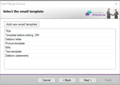 Emailing Debtor Statements from Practice Manager