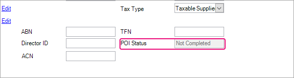 Proof of identity verification