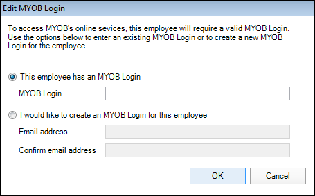 Creating a new employee