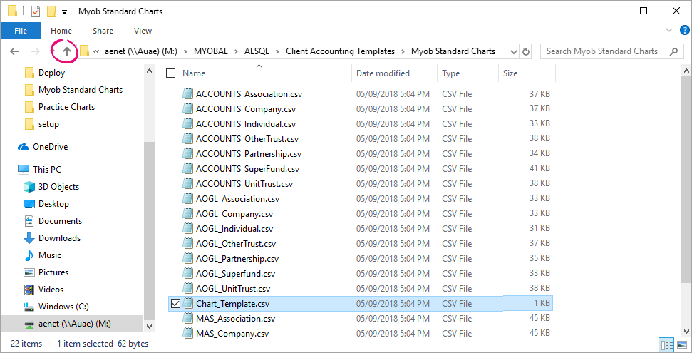 Creating a practice chart template