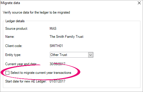 Move your data to MYOB Ledger