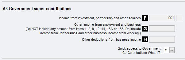 Super Co-contributions What-if 2025